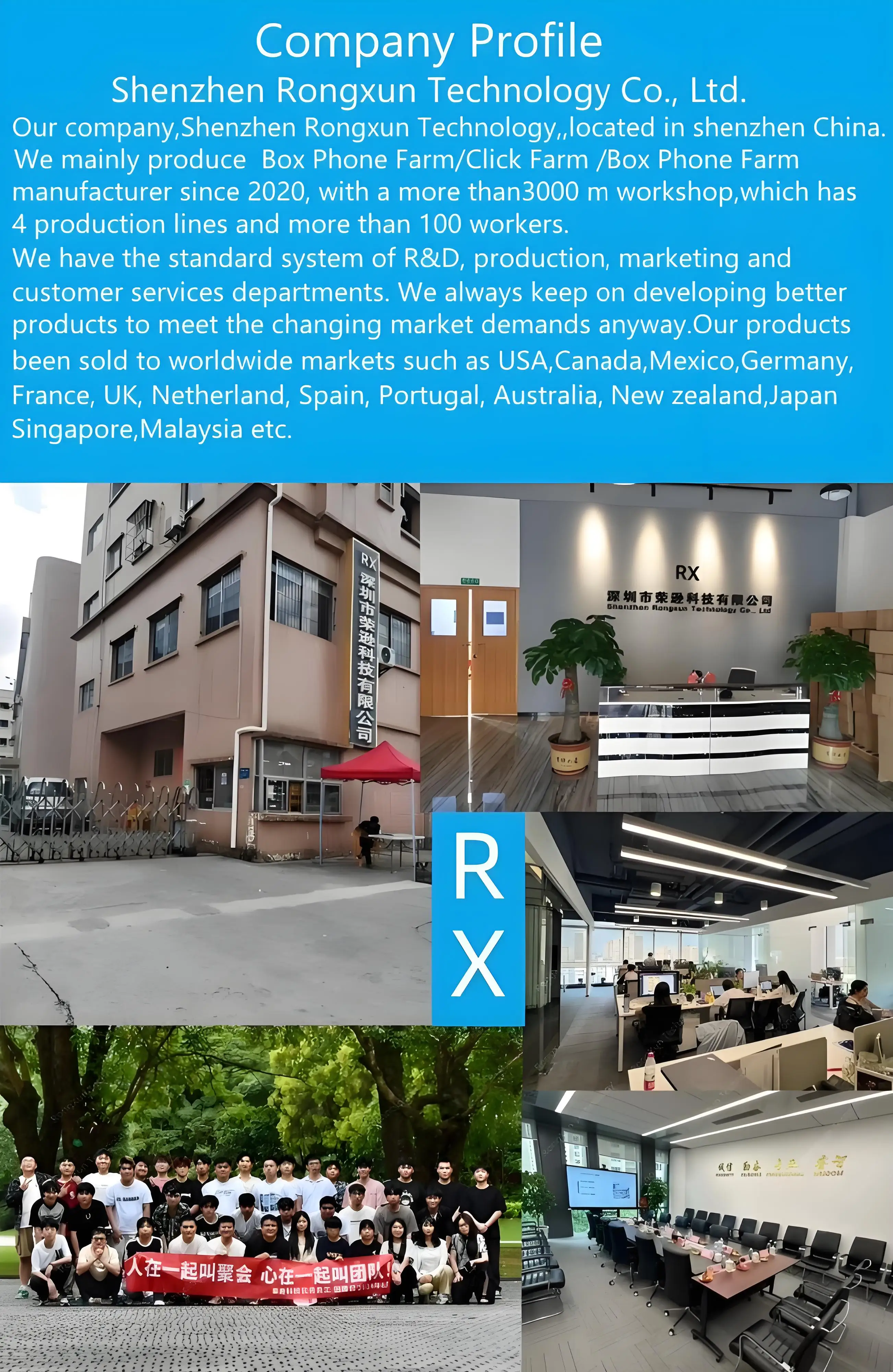 Phone Motherboard Chassis - Samsung S9+ Farm Box System