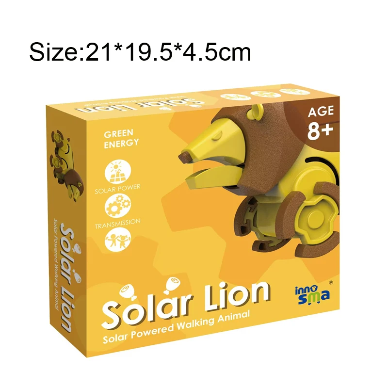 Cheap 2024 Solar Powered Toy Solar Energy Animal Science Diy Puzzle ...