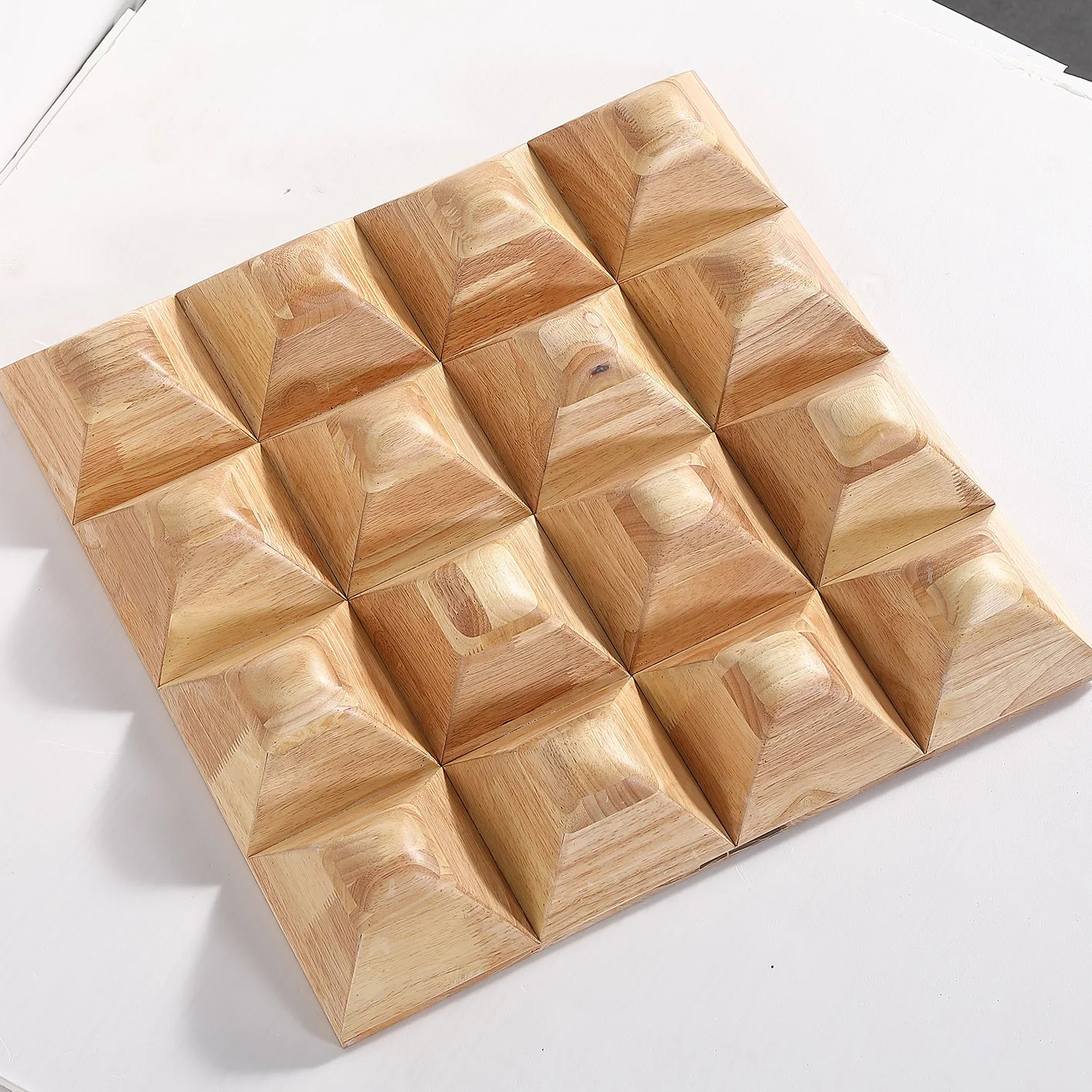 Eco-friendly Sound Absorbing Acoustic Board Decorative Wall Panel Solid ...