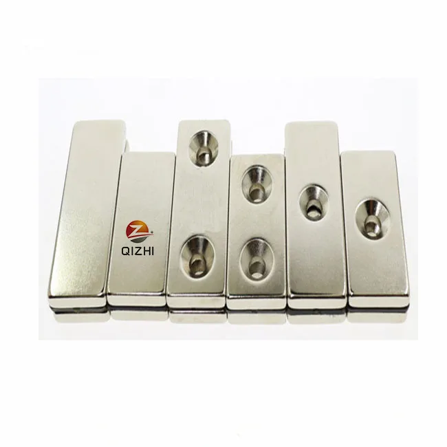 N52 High Power Rectangular Long Thin Magnetic Neodymium Block Magnets ...