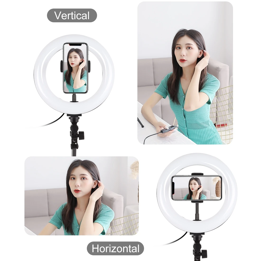 18 Inch Photography Light LED Ring for Vlogging & Selfies