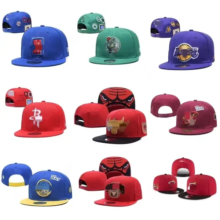 Hot Sale High Quality Snapback Cap Flat Brim Embroidered Logo M Lb 6 ...