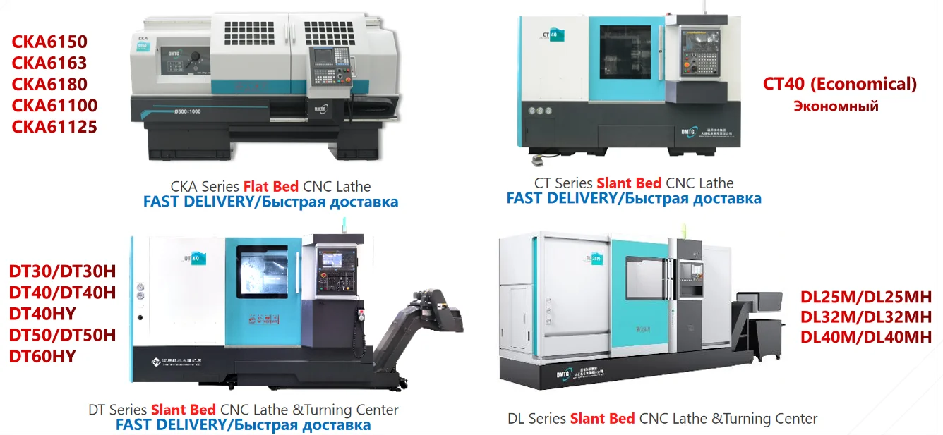 Torno Cnc Metal Three Phase Slant Bed Cnc Lathe Dl-32m Turning Machine ...