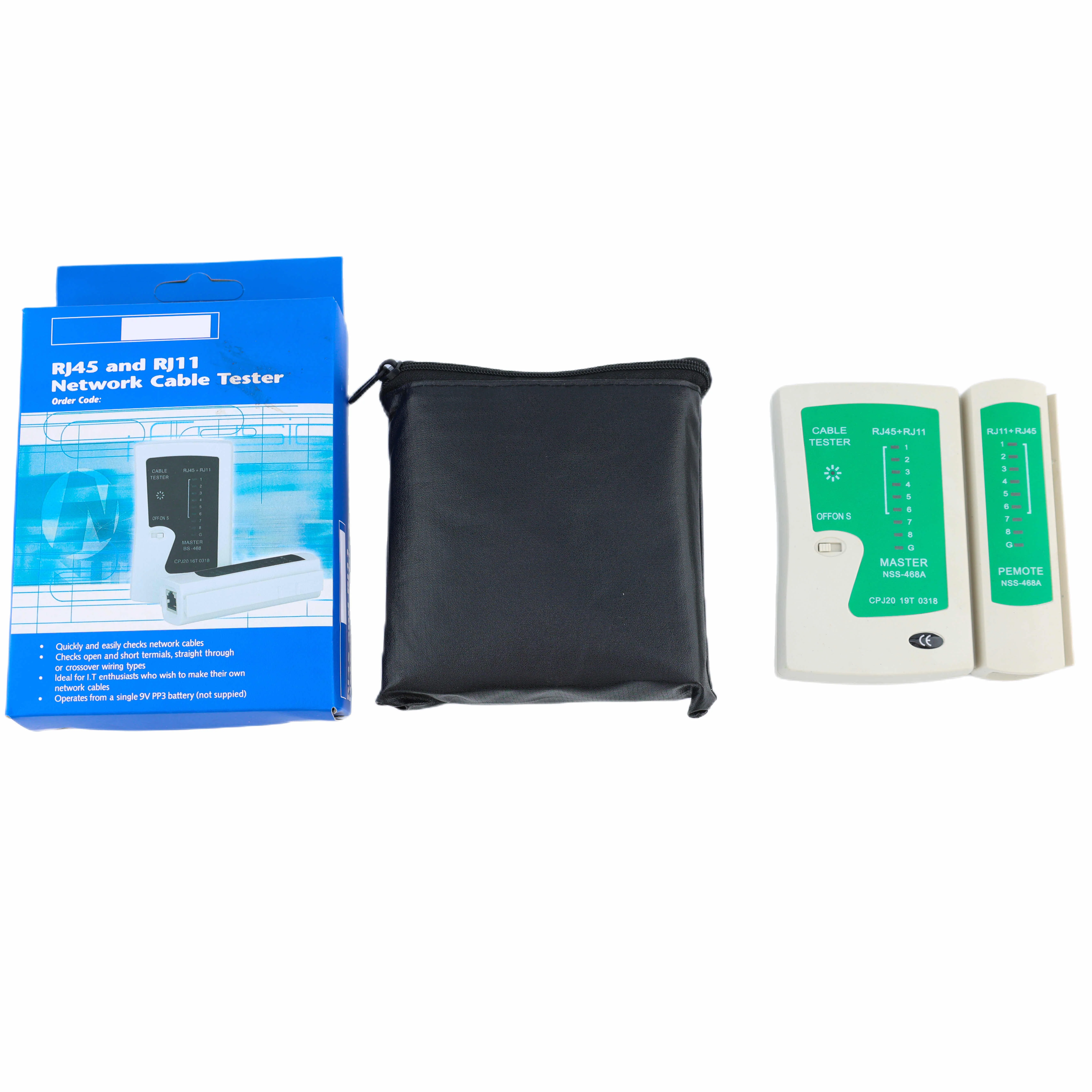 Cat5e Cat6 Rj45 And Rj11 Cables Networking Detector Checker Network ...