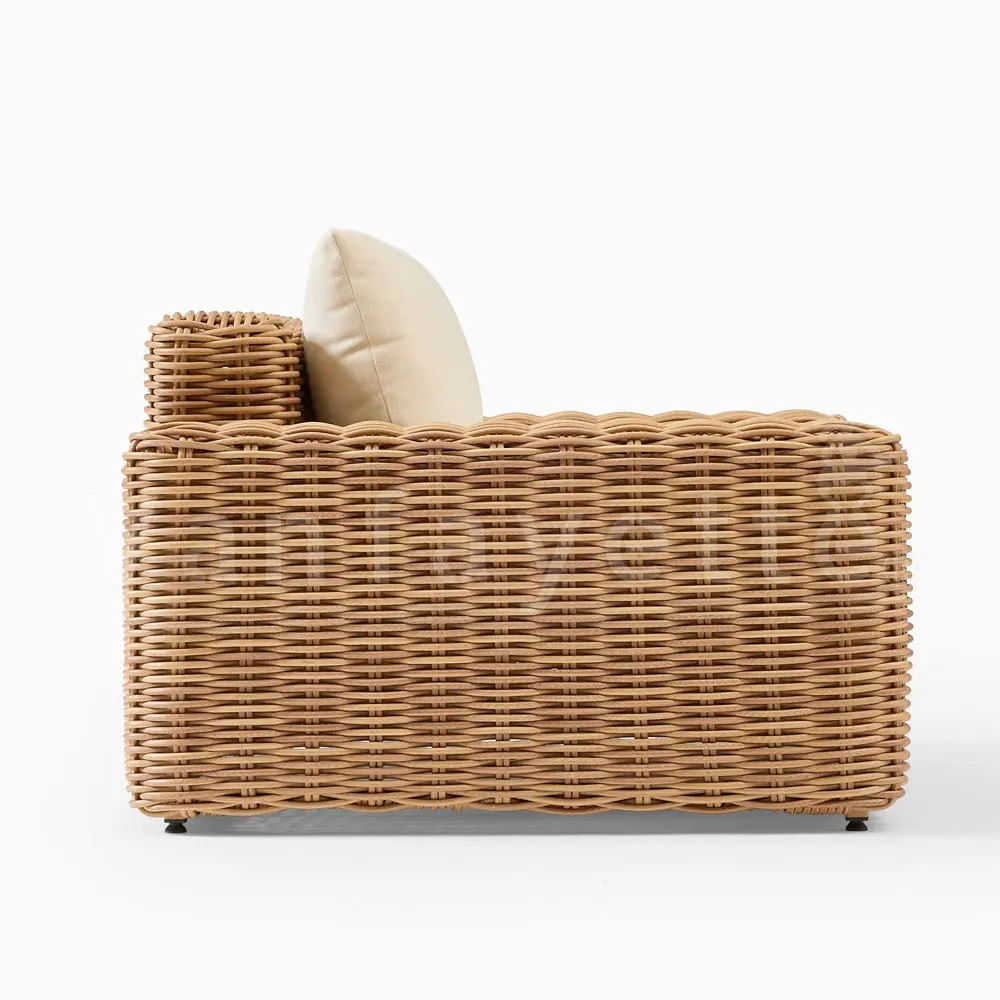 Carii Best Small Rattan Sofa Outdoor Sectional Couch Wicker Set Indoor ...