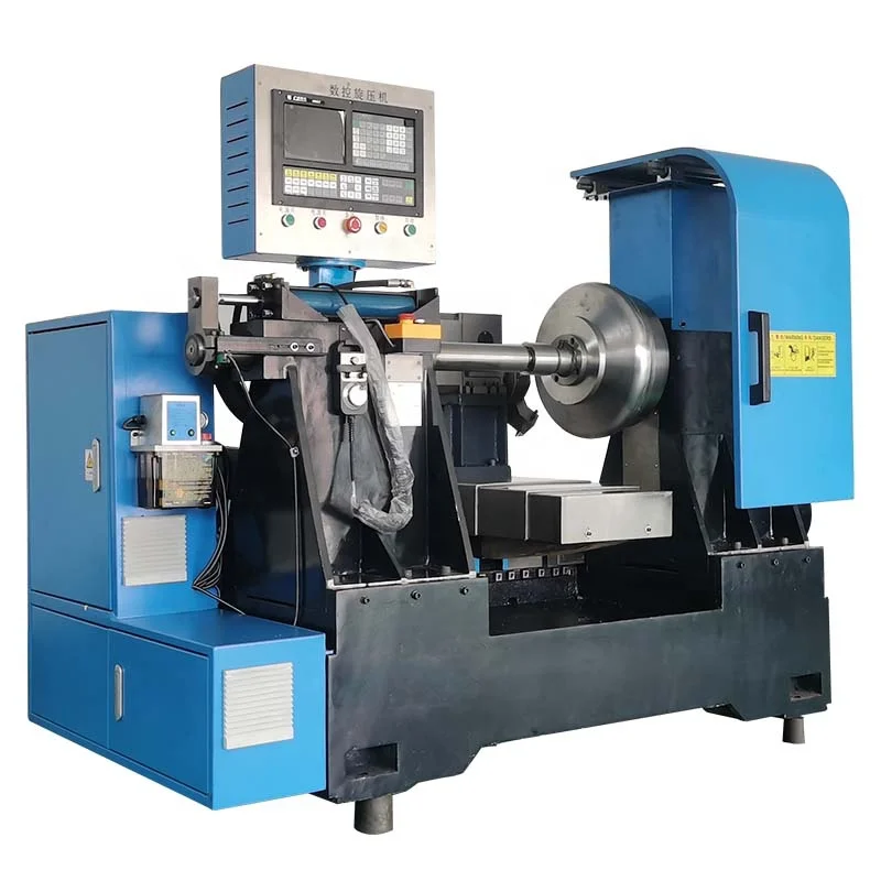 Simple Cnc Metal Spinning Froming Lathe Machine For Aluminum Copper ...