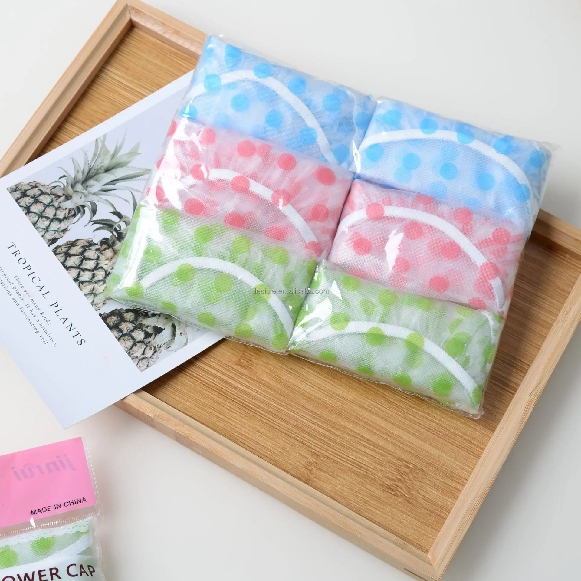 Soft Shampoo Bath Shower Cap - Water-Proof & Recyclable