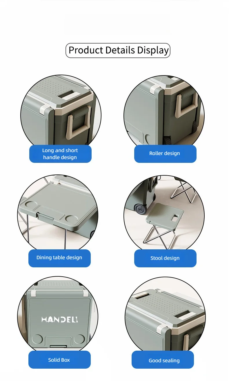 Custom Cooler Box Table 32l Coolerbox Fish Ice Cooler Box Portable ...