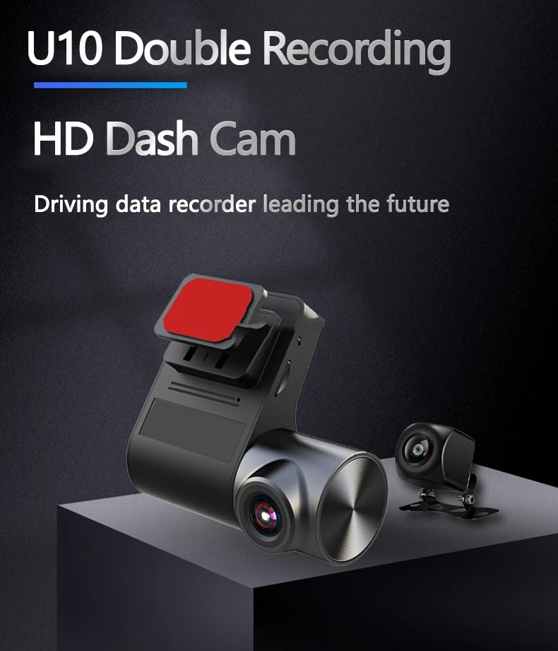 Universal Vehicle Fitment Full Hd 1080p Dual Lens Ips Sensor Card Cpu ...