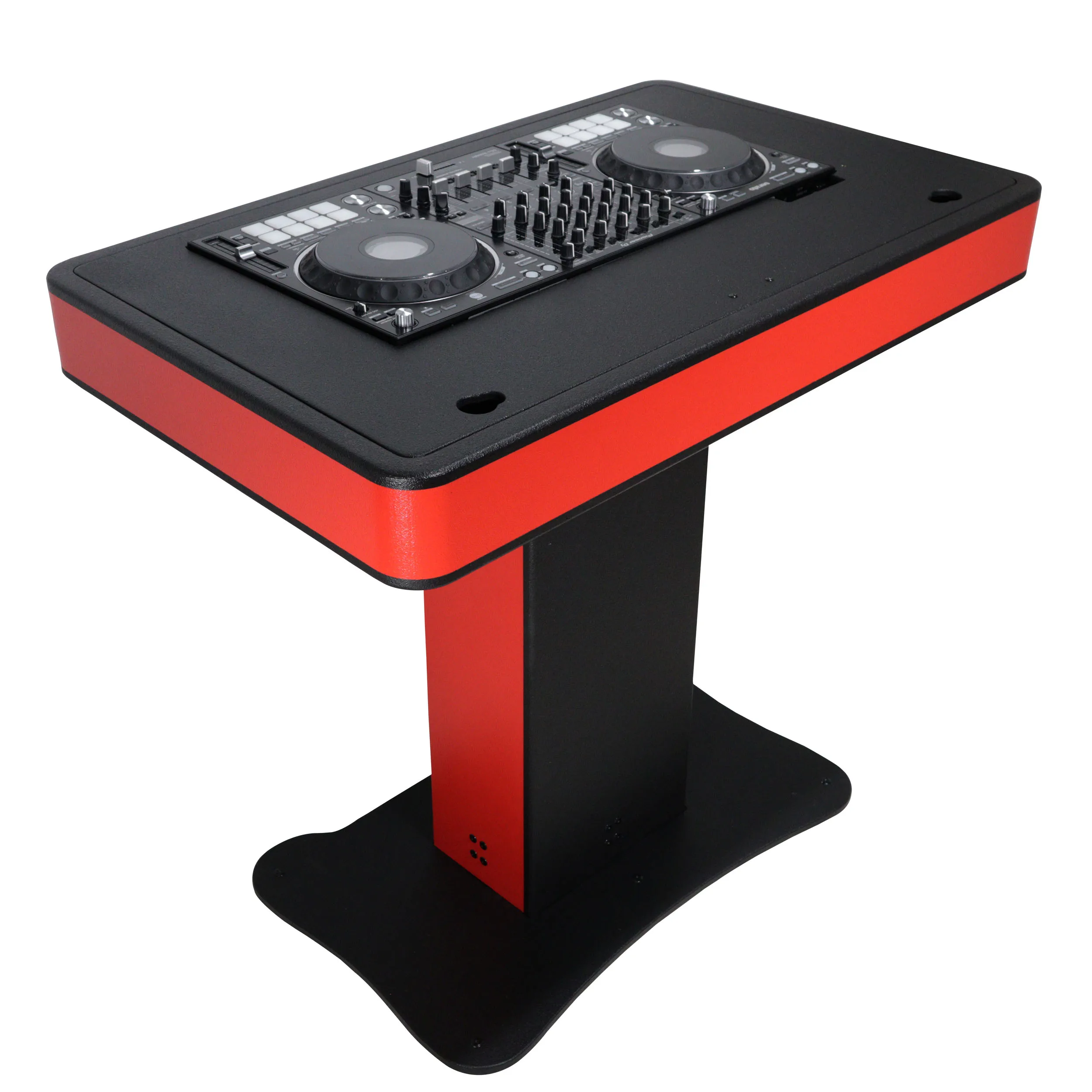 White Black Finish Dj Control Tower Dj Podium Travel Stand By Zcase For ...