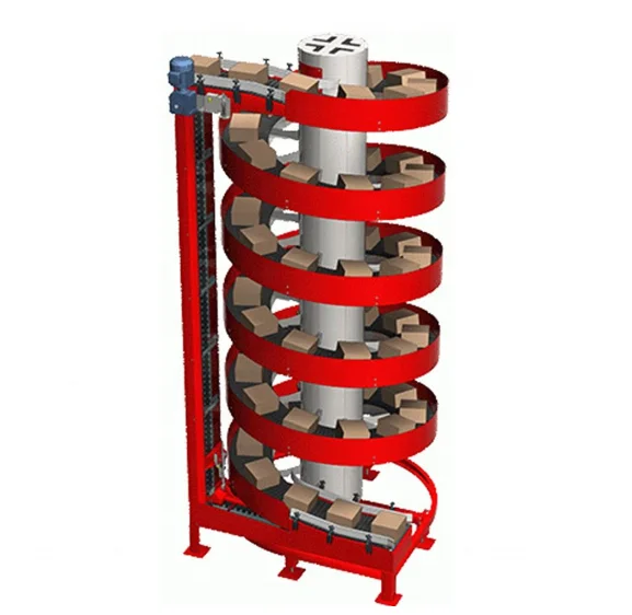 Cajas transportador indexado vertical, transportador vertical para ...