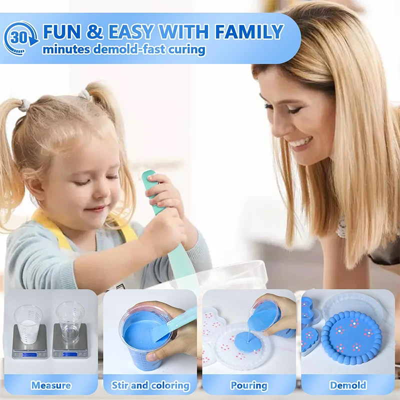 1KG Water-Based Eco-Friendly Formula 20-30 Minutes Demold Fast Curing ...