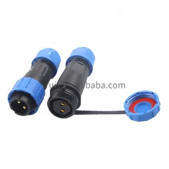 Industrial Threaded Plastic Sp Connector Male Female Sp1110 Sp1112 ...