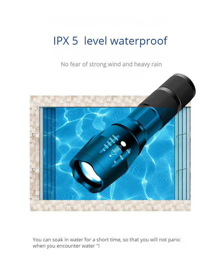 Toby's Brand New Hot Sell Factory Price High Powerful Flashlight ...