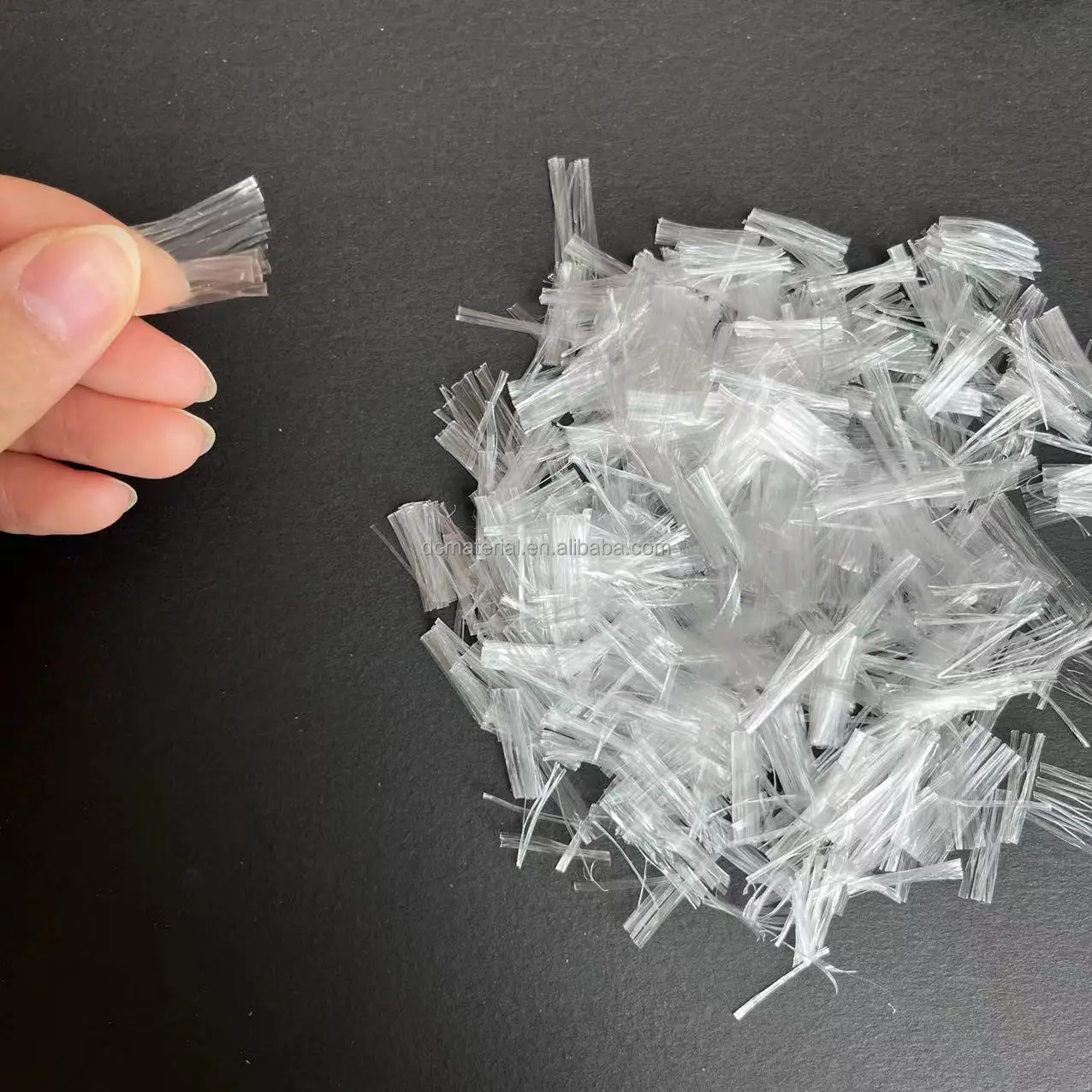 Artificial Filament Fibre Mesh Fiber Pp Polypropylene Fibre Staple ...