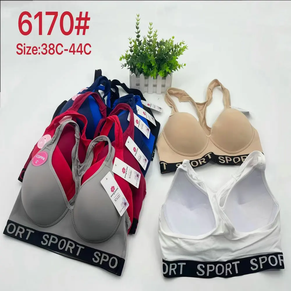 1.28 Dollar Model Mqs095 Bra Size 38-44c Workout Top Yoga Women Full ...