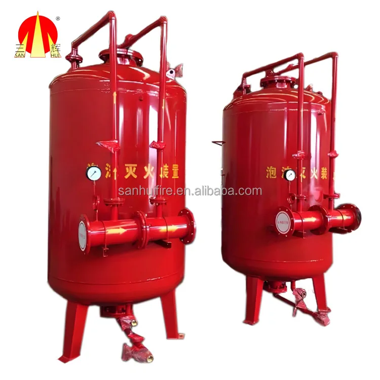 Horizontal Foam Bladder Tank - Fire Suppression System for Effective ...