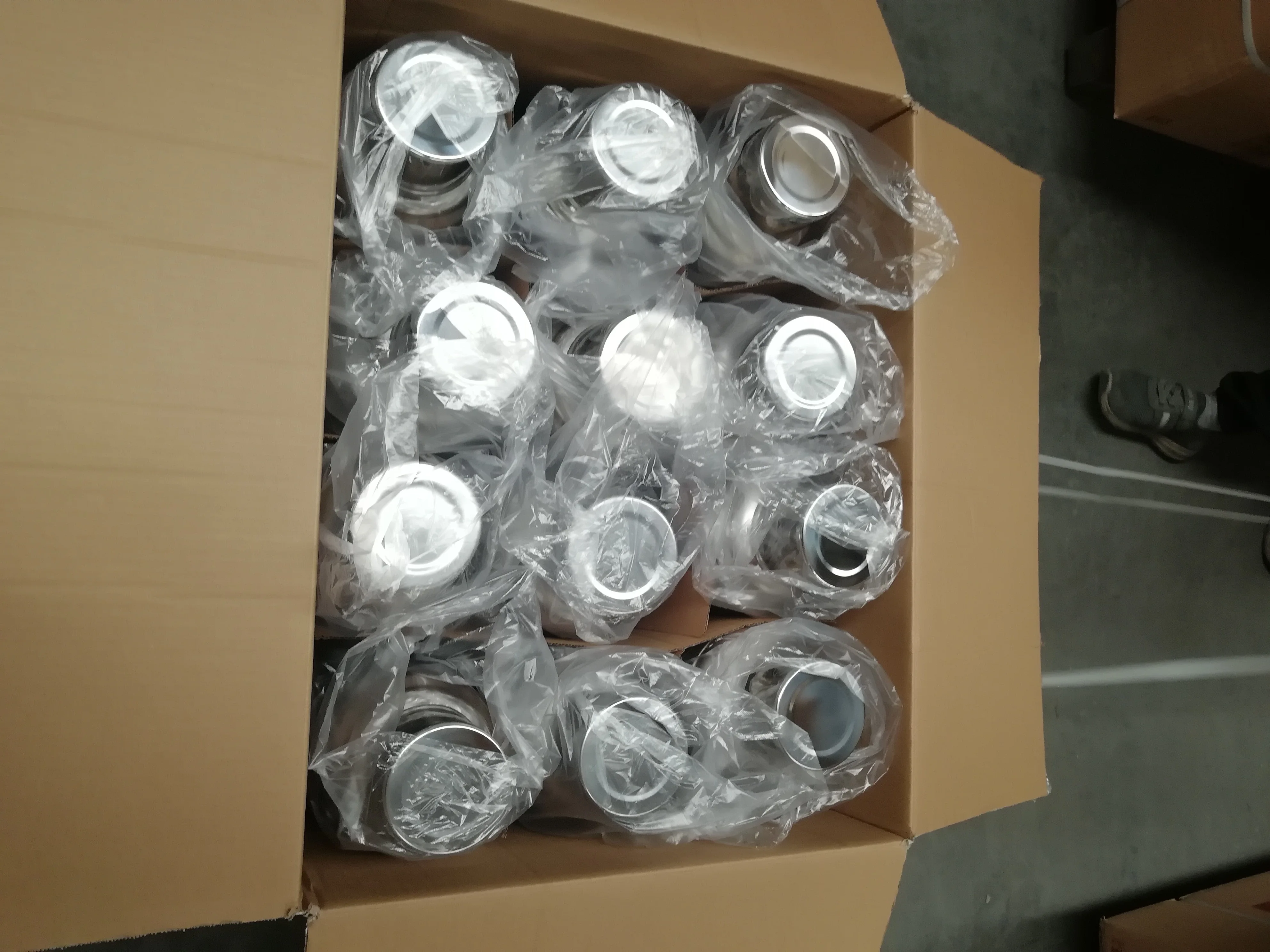 New Arrival Glass Inner Plastic Body Vacuum Flask - Buy Glass Inner ...