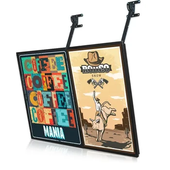 Kfc Fast Food Cafe Menu Board Display Illuminated Led Menu Advertising ...