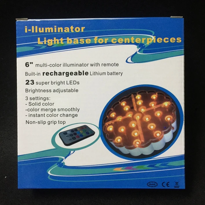 Remote Controlled Led Sticker Light Hookah Led Light For Glass Hookah ...