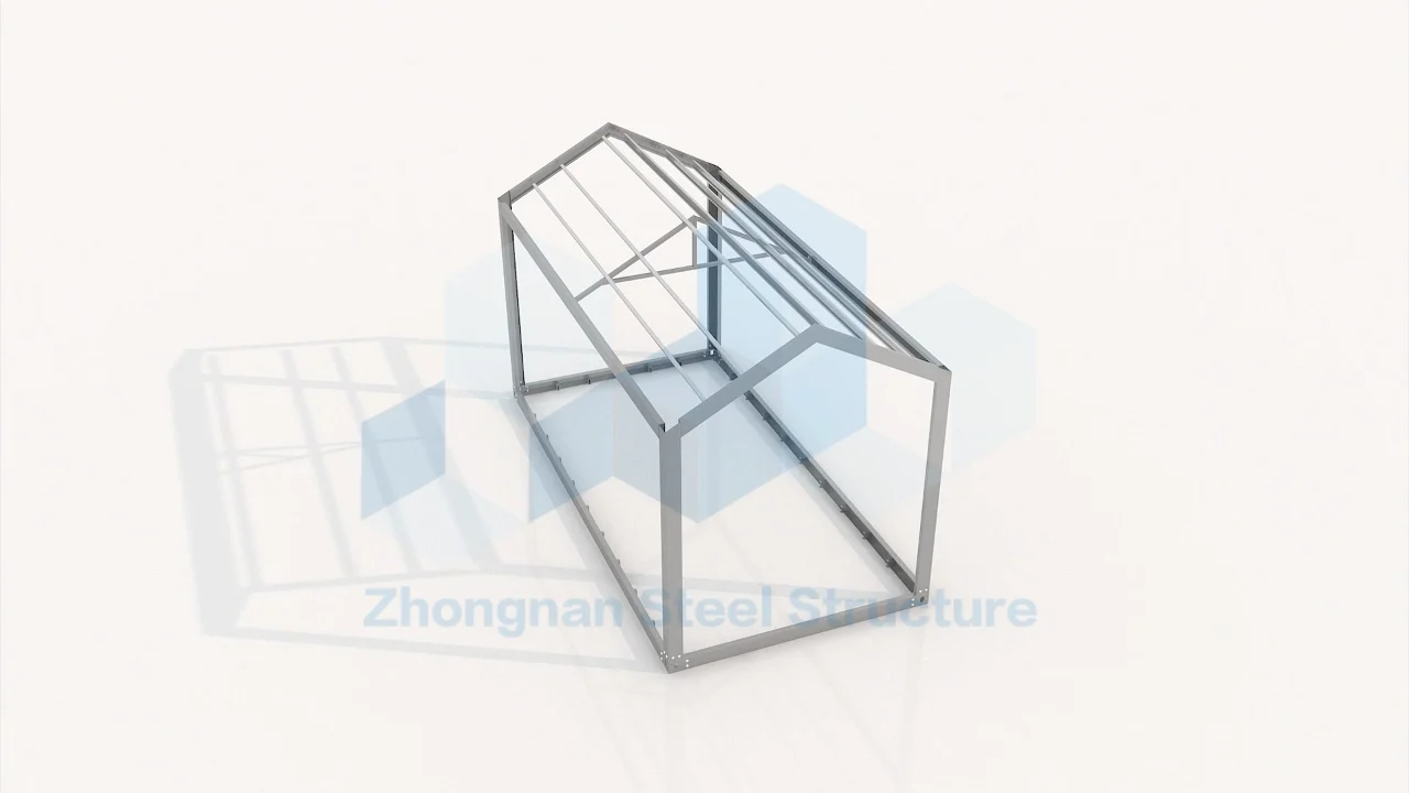 Zhongnan Detachable Custom 20ft Luxury Portable Helm Roof House Office ...