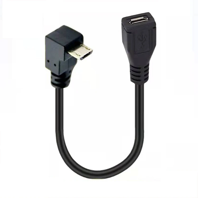 Right/left/up/down Angle Micro Usb Male To Usb A Male Cable - Buy Micro ...