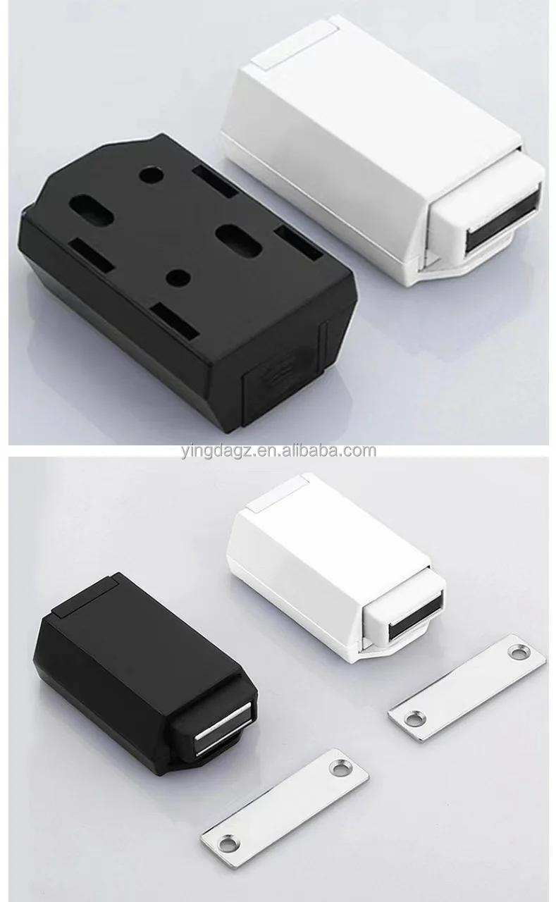 Heavy Duty Magnetic Door Catch Automatic Door Closer Push To Open Door ...