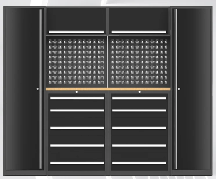 Customizable Tool Storage Cabinet - Steel & Stainless Steel