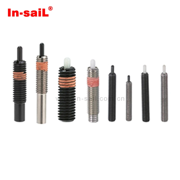 Spring Loaded Hex Screw Roller Plunger With Nut Lrbpj - Buy Roller ...