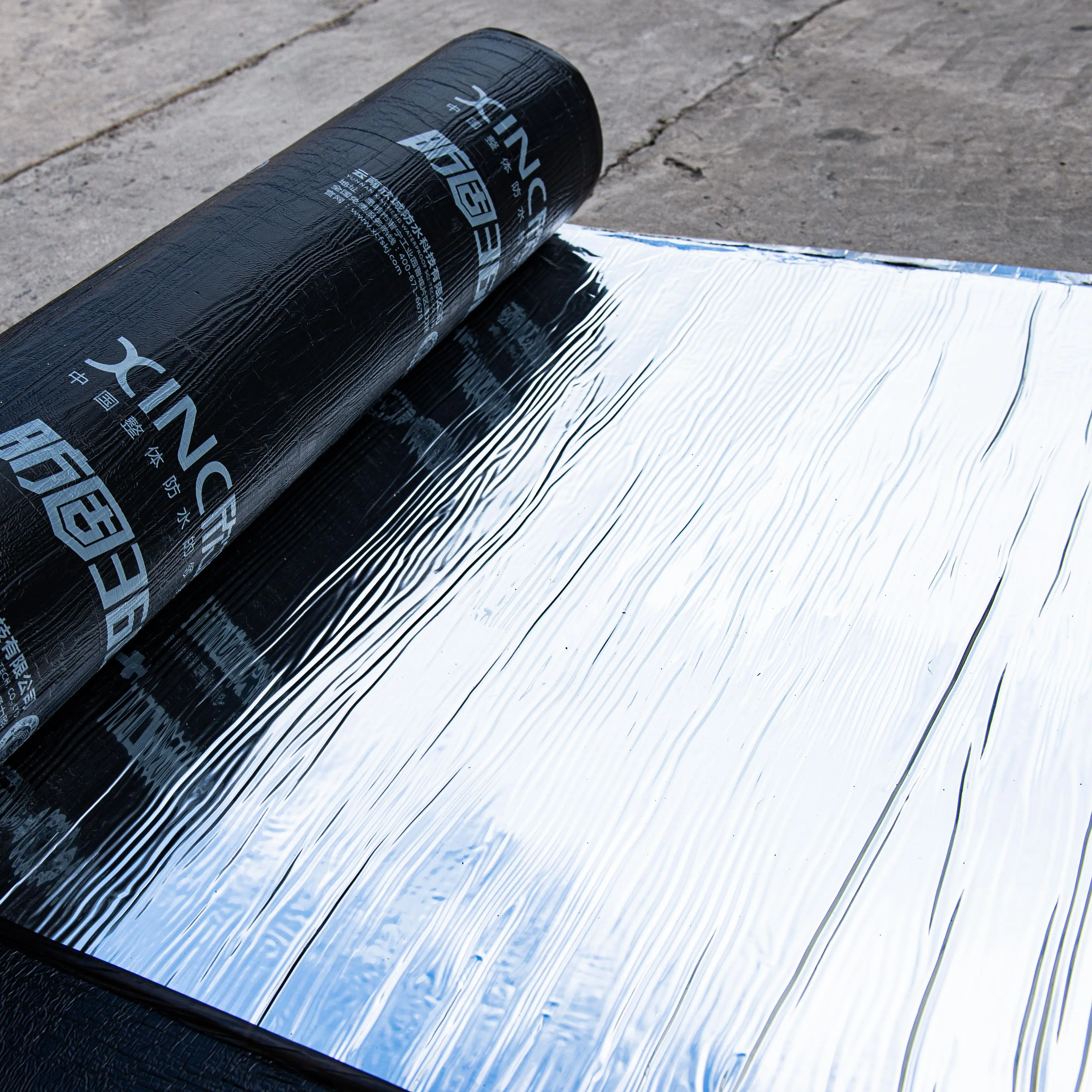 Self Adhesive Polymer Modified Bitumen Waterproof Roofing Membrane for ...