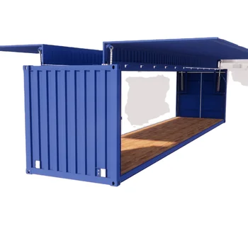 20gp Prefabricated Expandable Container House,Open Containers On Both ...