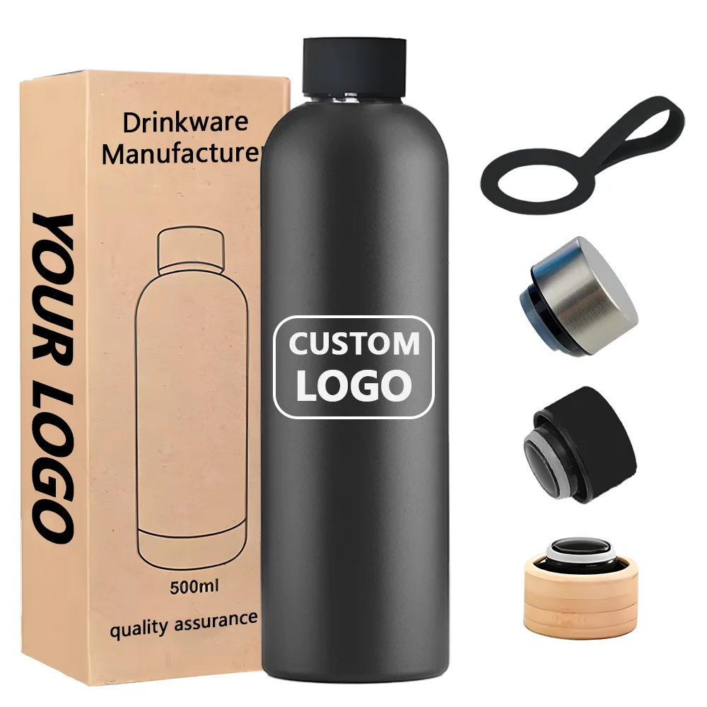 Double Wall Thermal Vacuum Flask Insulated Outdoor Sports Drink Cola ...