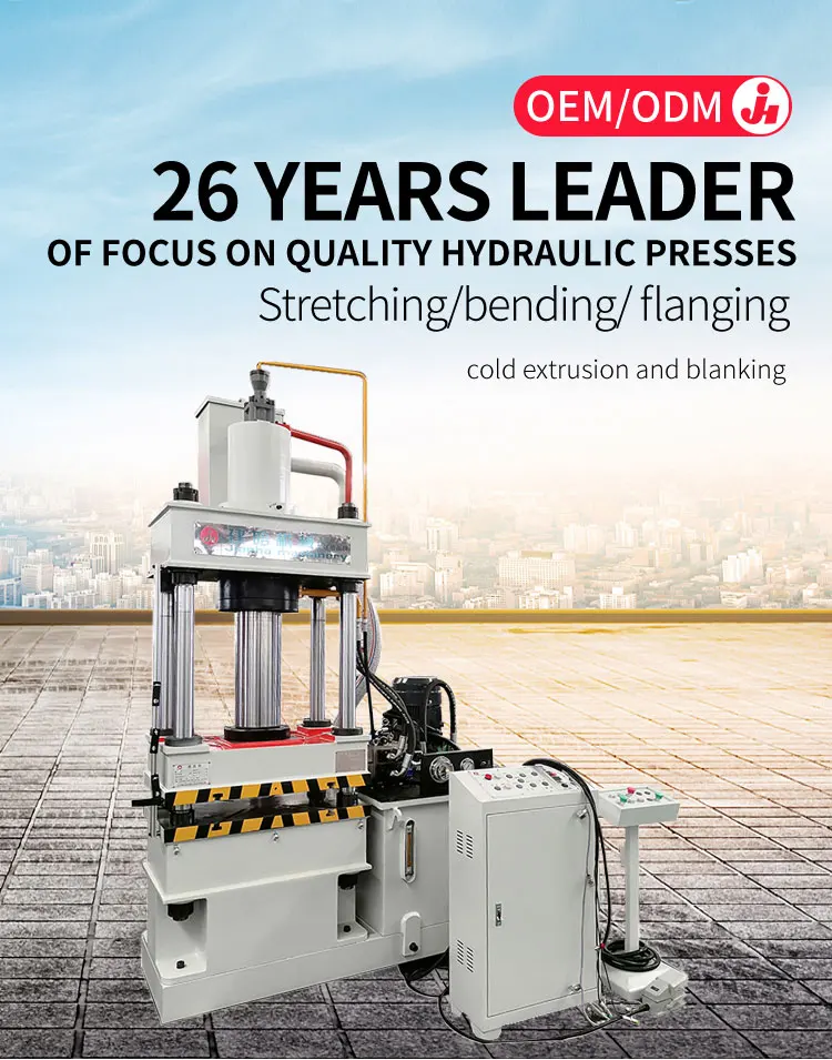 4 Columns Hydraulic Press Machine Manufacturing 100 Ton Hydraulic Press ...