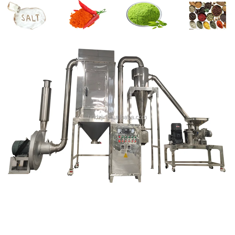 DZJX Spice Grinder with Cooling System - Industry Use