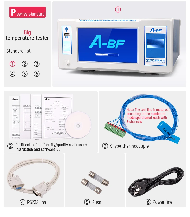 A-BF Multi-Channel Temperature Data Logger - Precision & Efficiency