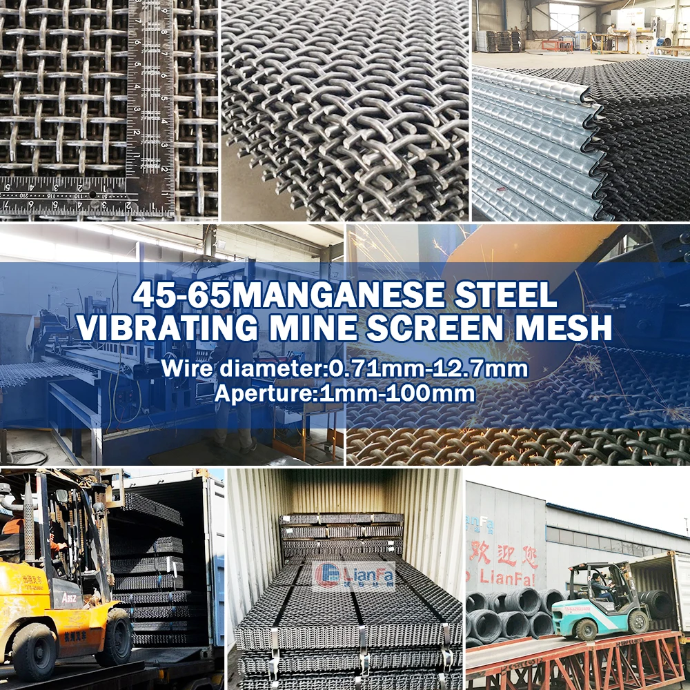 Factory Wholesale 65mn Quarry Sand Gravel Screen Mesh - Buy Woven Wire ...