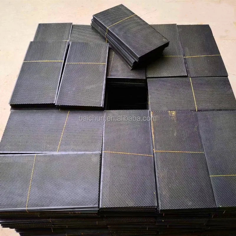 Plastic Comb Foundations Waxed Coated Heavy,Deep Foundation Brood Hive ...