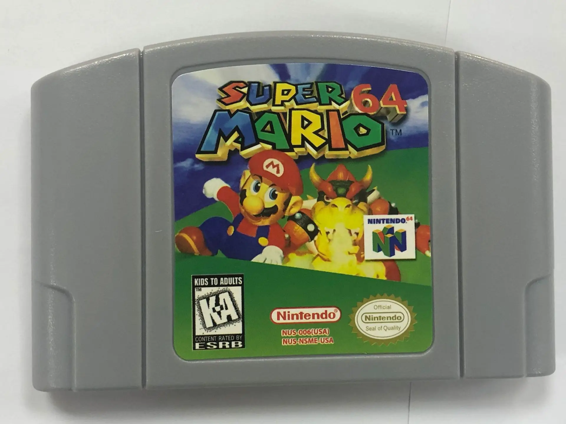 High Quality Classic Universal N64 Mario Kart Game Card Mario Bros ...