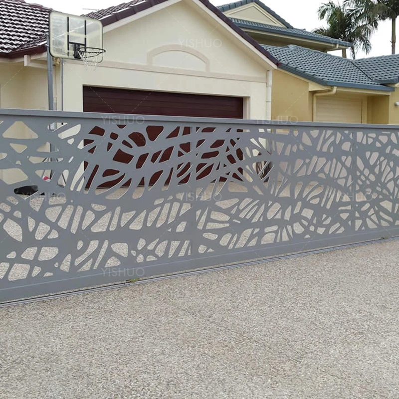 Garden Metal Corten Steel Screen Panels Easily Assembled Screen & Fence ...
