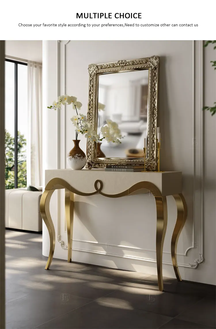 Modern Luxury American Style Hallway Console Table Elegant Entryway ...