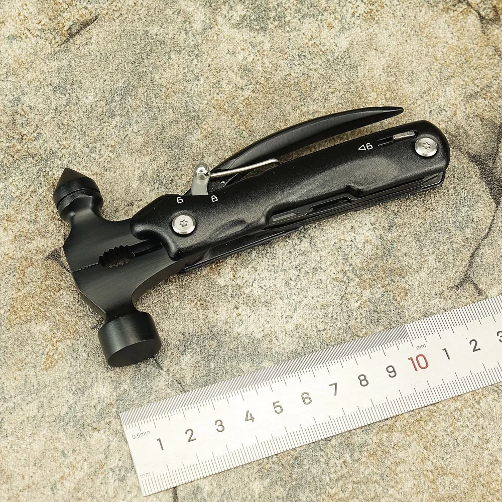 Stainless Steel Multitool Hammer All In One Tool For Camping Hiking ...