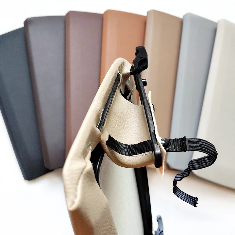 Upgraded Leather Seat Backrest Storage Pocket Pack Cover Replacement ...