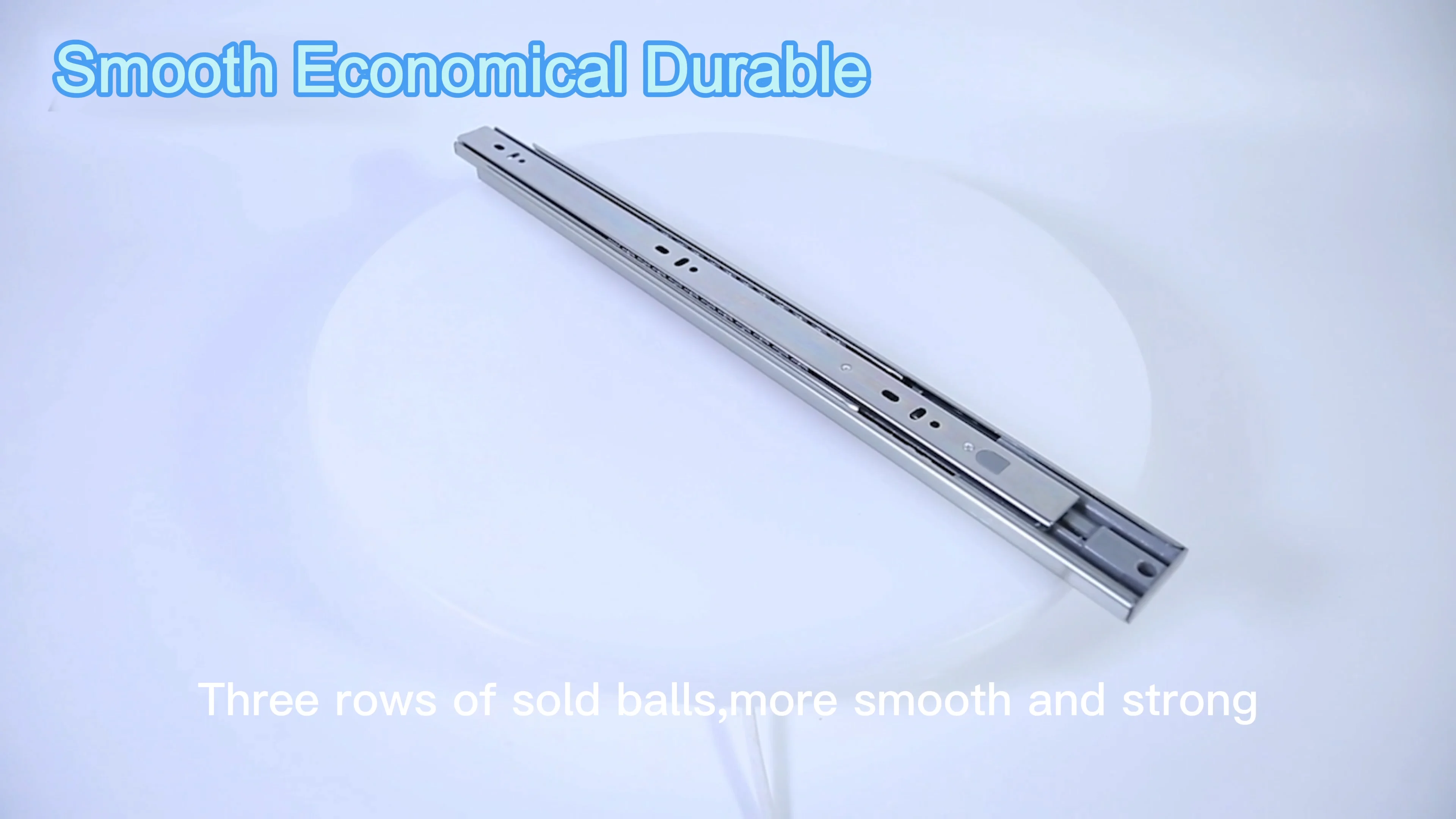 Furniture Hardware 45mm Full Extension Slide Soft Close And Push Open ...