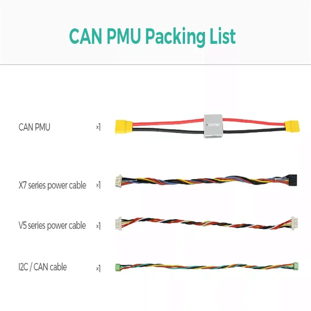 Cuav Can Pmu Uav Bus Digital High-precision Voltage And Current ...