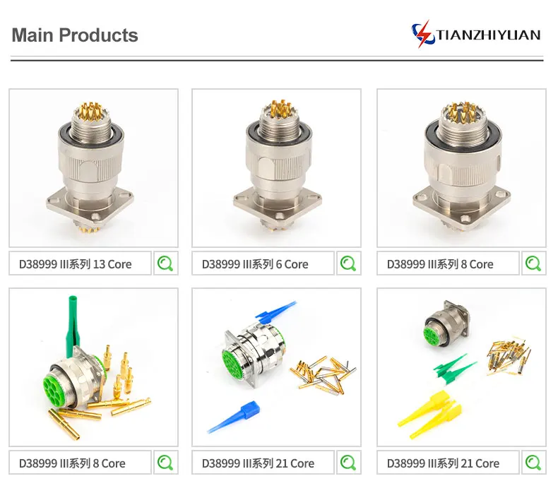 D38999 Mil-dtl-38999 2 Pin Circular Connector Receptacle Wholesale ...