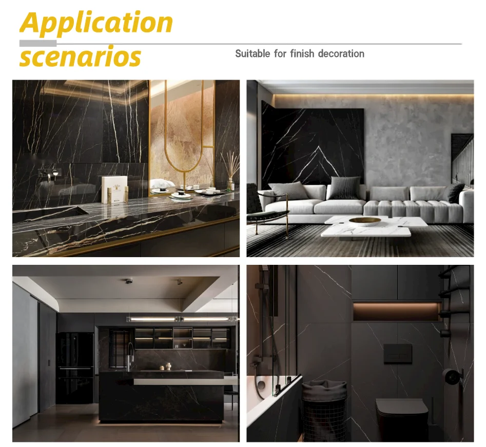 Lesifu 2104 Modern Design Stone Grain White Marble Effect Wall Board ...