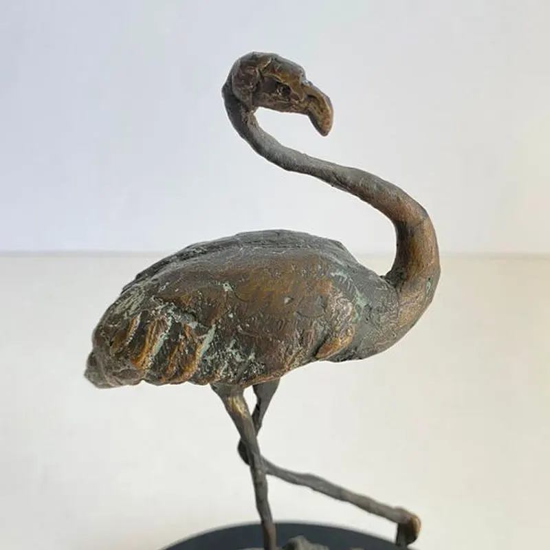 Life Size Flamingo Bronze Sculpture - Buy Flamingo Bronze Sculpture ...