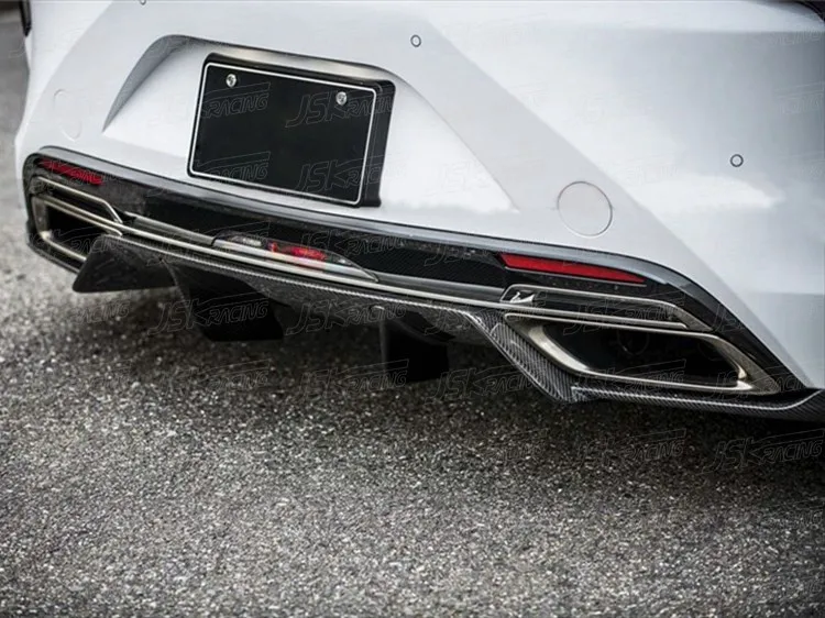 Aimgain Style Carbon Fiber Rear Lip For 2017-2018 Lexus Lc500 - Buy ...