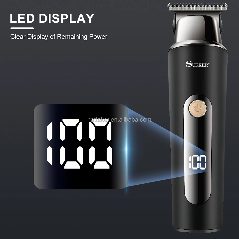 Men's Electric Hair Trimmer Portable Clippers Rechargeable Mini Cutting ...