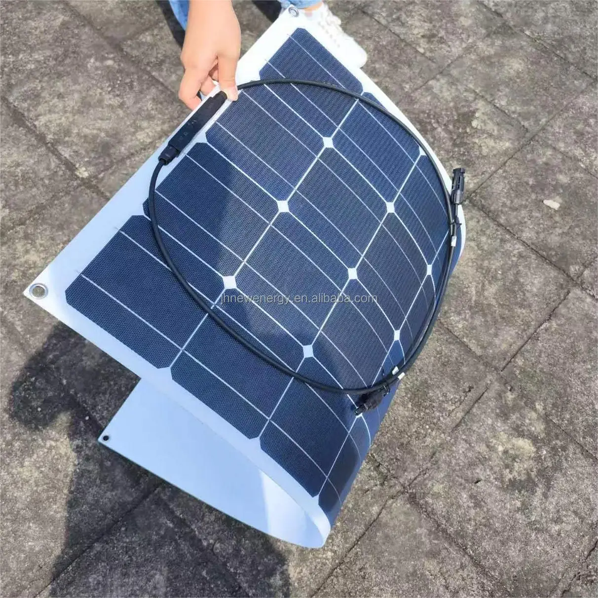 18v100w High Efficiency Mono Cells Etfe Flexible Solar Panels That ...